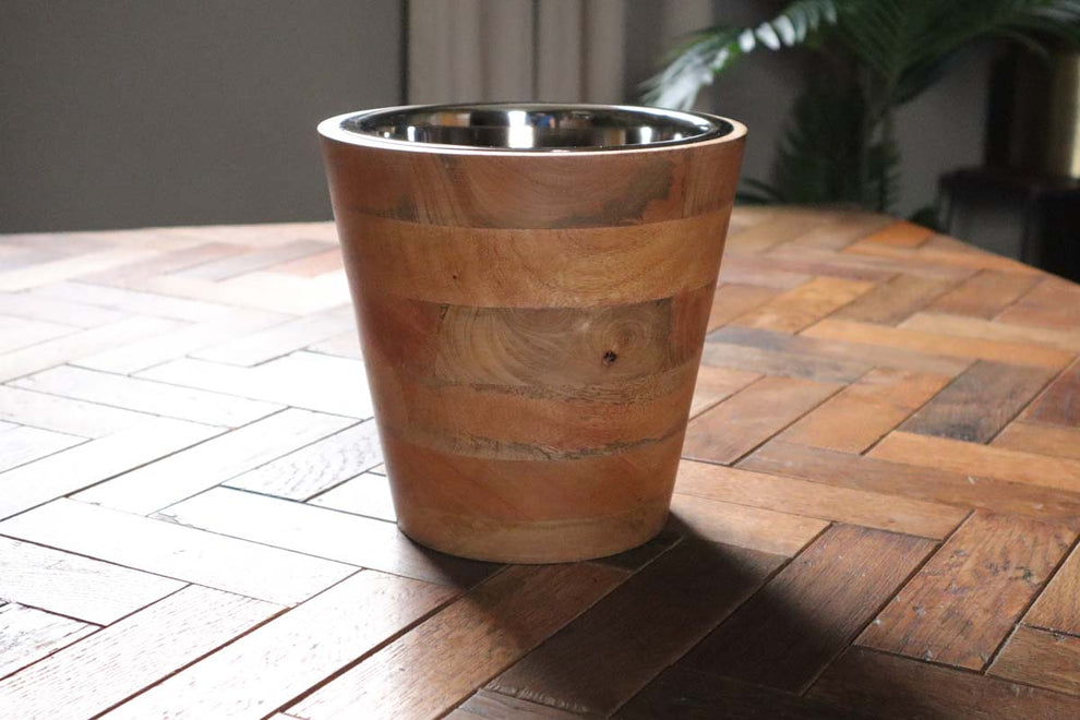 Acorn Ice Bucket – Bright Gray Loft Interiors